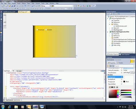 Creating A Silverlight Application That Inserts Data To A Database Using Wcf Service