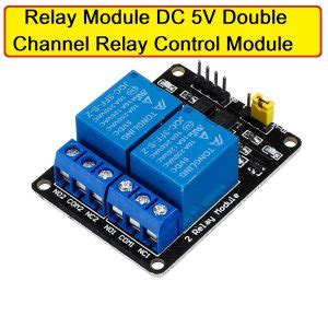 Relay Module DC V Double Channel Relay Control Module