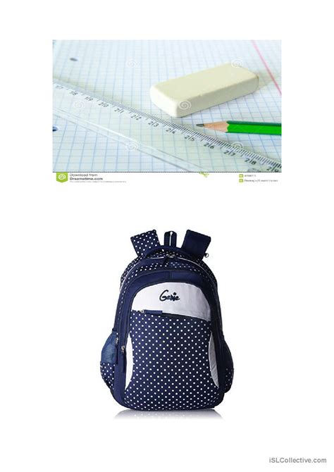 Classroom Objects Flashcards General English Esl Worksheets Pdf And Doc