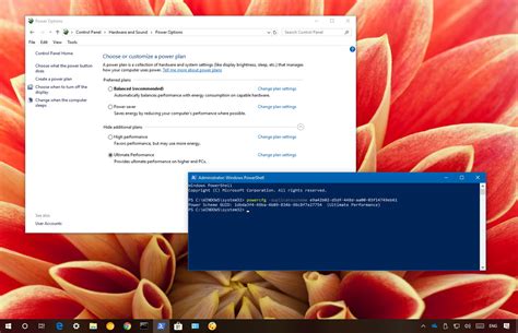 how to enable ultimate performance power mode on windows 10 pureinfotech