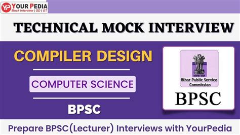 Compiler Design Mock Interview For BPSC Lecturer Interview Guidance For BPSC Interviews YouTube