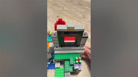 Распаковка Лего Майнкрафт нижний мир Багровый лес Youtube