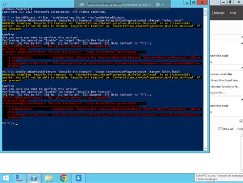 Easily Enable Active Directory Recycle Bin In Windows How To Restore