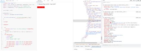 Style Radio Button Radio Button Background Variable Error · Issue 11985 · Element Plus