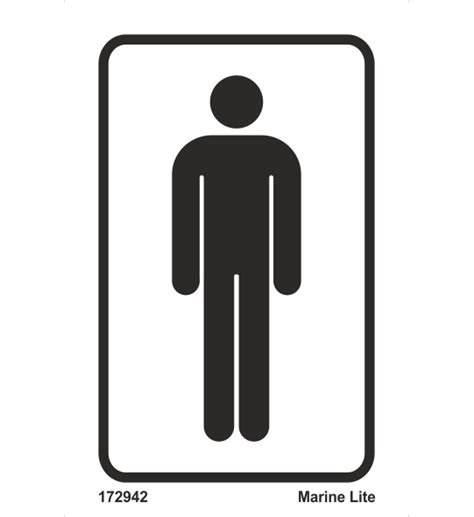 Marine Terminal And Airport Signage Male 172942