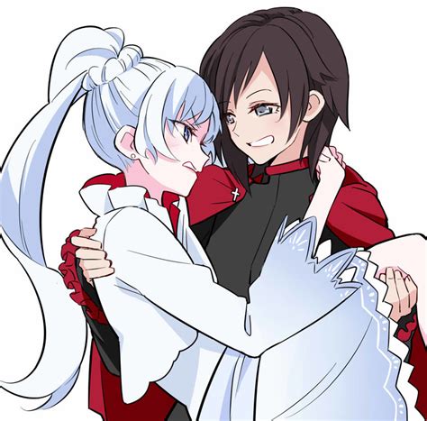 Ruby Rose And Weiss Schnee Rwby Drawn By Ponekusan Danbooru