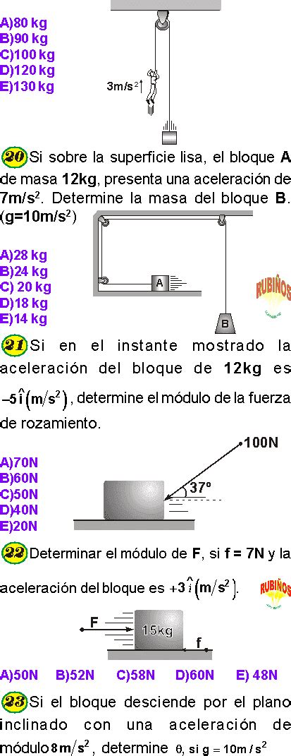 DinÁmica Ejercicios Resueltos Pdf