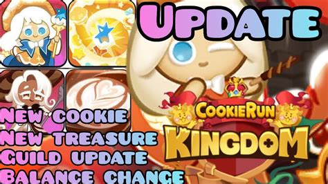 Cookie Run Kingdom Latte And Cream Puff Cookie Skills Update Patch