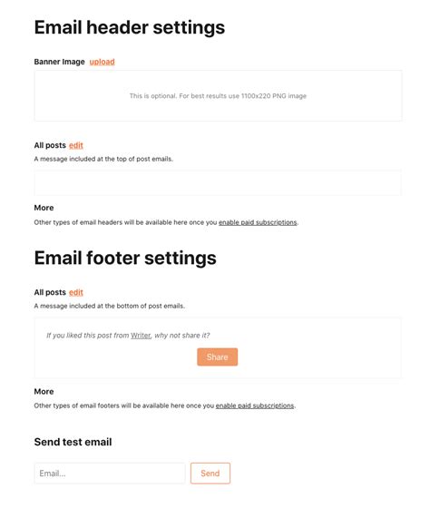 How Do I Edit Email Banner Header And Footers Substack Inc