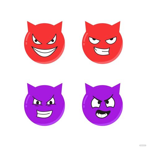Evil Smiley Face Vector In Illustrator Svg  Png Eps Download