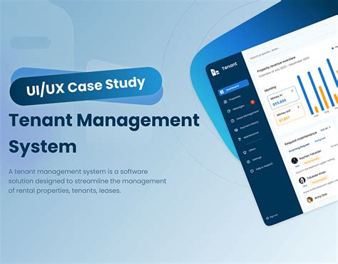 Tenant Management System 4 Images Behance