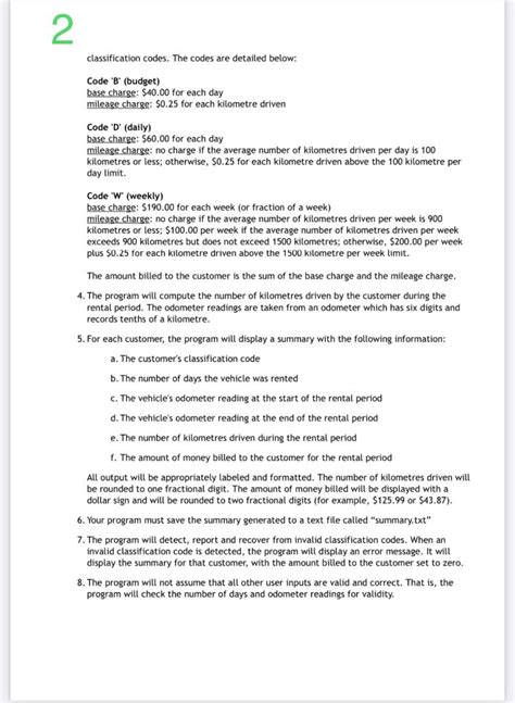 Solved 1 Swe 225 Project Details Title Car Rental