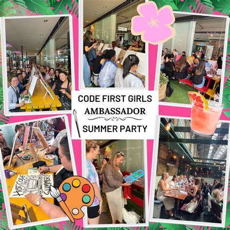 code first girls on linkedin codefirstgirls ambassadors summerparty techcareers careerswitch…