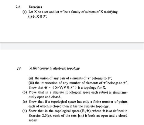 Solved Exercises A Let X Be A Set And Let Y Be A Chegg Com