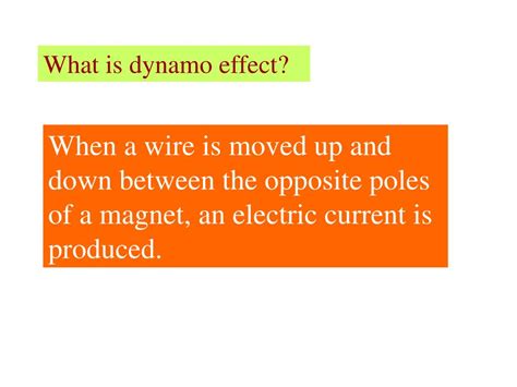 PPT Dynamo Effect PowerPoint Presentation Free Download ID