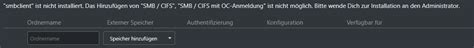 Missing Smb Cifs In Nextcloud ℹ️ Support Nextcloud Community