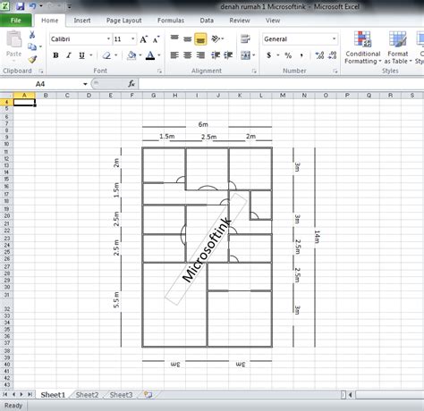 Cara Membuat Denah Ujian Dengan Excel Dehaliyah Riset