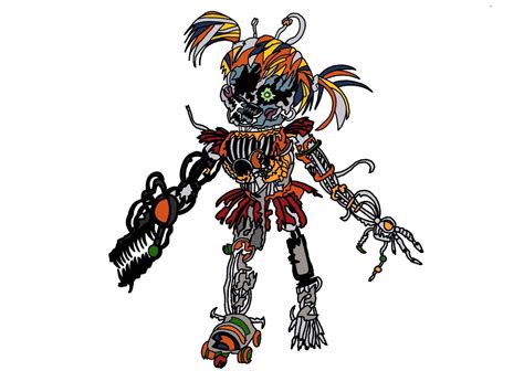 Scrap Animatronics Redesign R Fnafredesigns