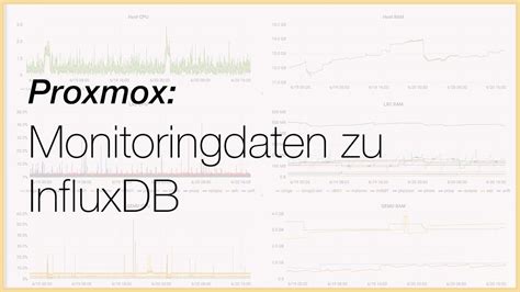 Proxmox Metriken In Influxdb Tutorial Deutsch Youtube