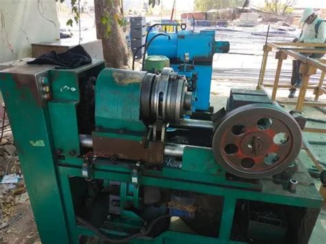 Hard Structure Easily Operated Rust Resistance Rebar Threading Machine At INR In Mira
