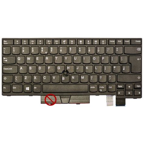Lenovo Thinkpad T470 T480 Iso Uk Layout Keyboard 01ax537 Faulty