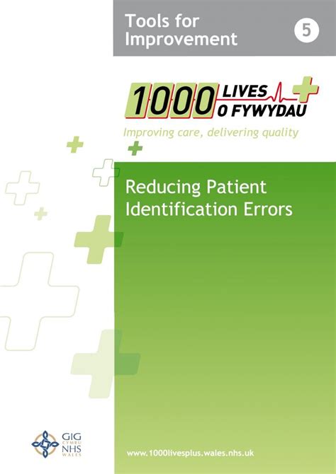 Pdf Reducing Patient Identification Errors 5 Patient · Identification Errors Drivers