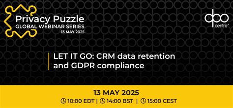 Privacy Puzzle Global Webinar Series 2025 Announcing Crm Data Retention Session Outsourced