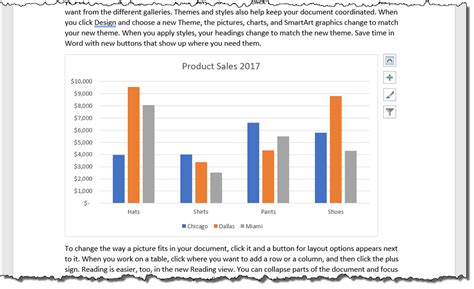 Insert A Chart In Virtually Any Office App
