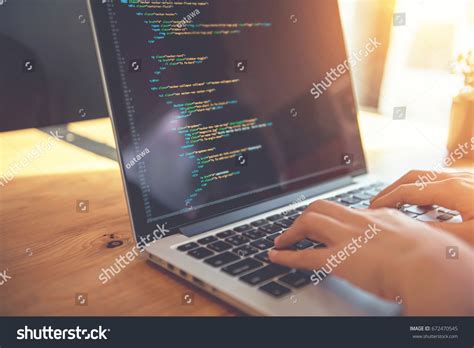 Freelance Web Developer Coding Images Stock Photos Vectors Shutterstock