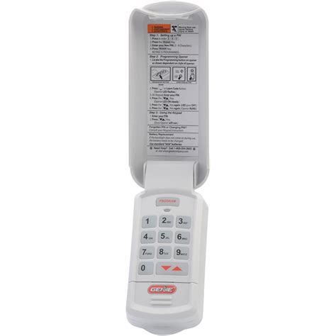 Genie Wireless Garage Door Opener Keypad Garage Door Keypad For Genie Openers With Easy