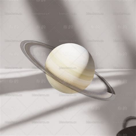 Blender 星球模型25 Blender布的