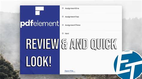 Pdfelement A Better Kind Of Pdf Editor Youtube