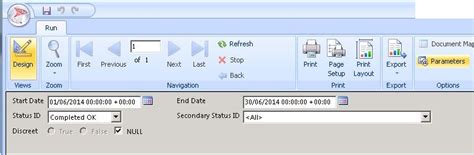 C Strange Behaviour Of Ssrs Parameters When Comparing Report Builder