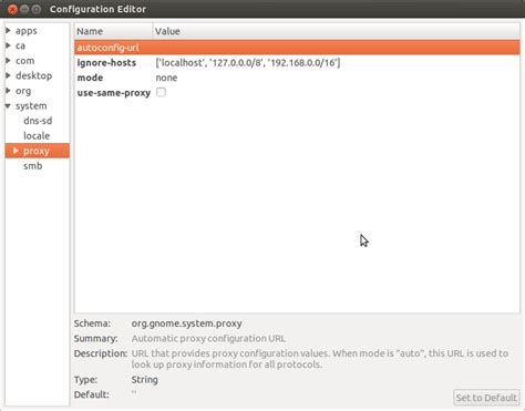 Add Proxy Exception In Ubuntu 1204 Ziben It Solutions