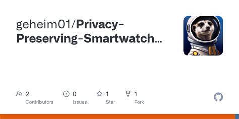 Github Geheim01privacy Preserving Smartwatch Health Data Generation