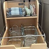 Amazon Com Rev A Shelf FSCO SC Kitchen Food Storage Container Organizer Soft Close For