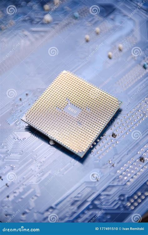 Circuit Board Technology Background Central Computer Processors Cpu Concept Motherboard
