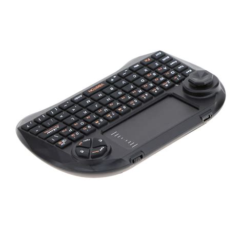 Mini Handheld 2 4g Wireless Qwerty Keyboard Mouse With Touchpad