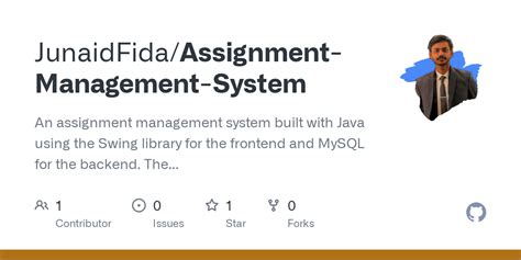 Github Junaidfidaassignment Management System An Assignment