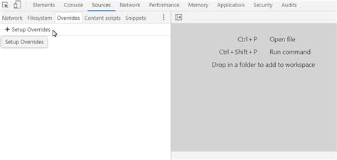 Mapping に代わるネットワークリソースの永続化機能 ― Chrome Canary Devtools のローカルオーバーライドを使用可能