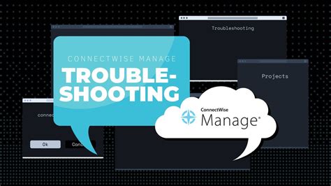 Connectwise Manage Troubleshooting Eureka Process YouTube