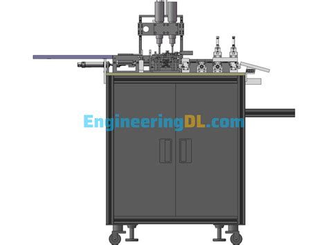 Connector Automatic Assembly Screw Machine Solidworks 3d Exported