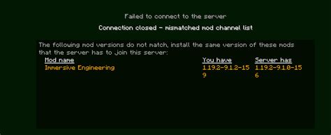 Serverclient Mod Mismatch 1010 · Issue 821 · Allthemodsatm 8 · Github