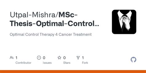 msc thesis optimal control therapy 4 cancer treatment optimalcontroltherapy4cancertreatmenttask1