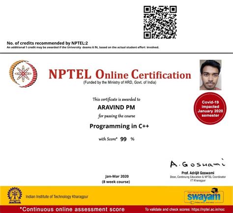 C Nptel Aravind P M