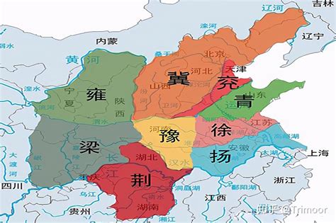 古代中国的九州是指哪九个州 知乎