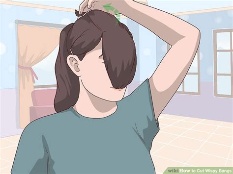 How To Cut Wispy Bangs With Pictures WikiHow How To Cut Wispy Bangs With Pictures WikiHow