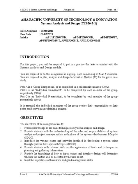 ct026 3 1 saad assignment question pdf systems engineering