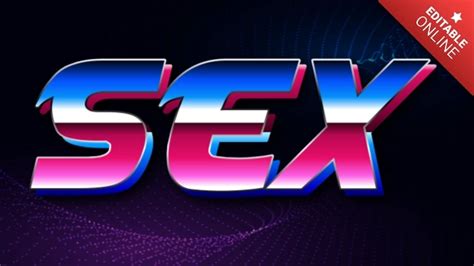 Sex Text Effect Generator