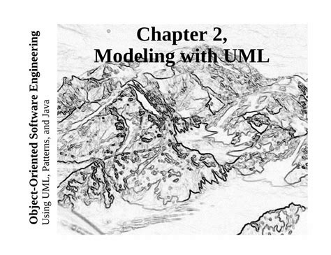Pdf Chapter Modeling With Uml Object Oriented Software Blk Cs Lectures Ch Pdf An